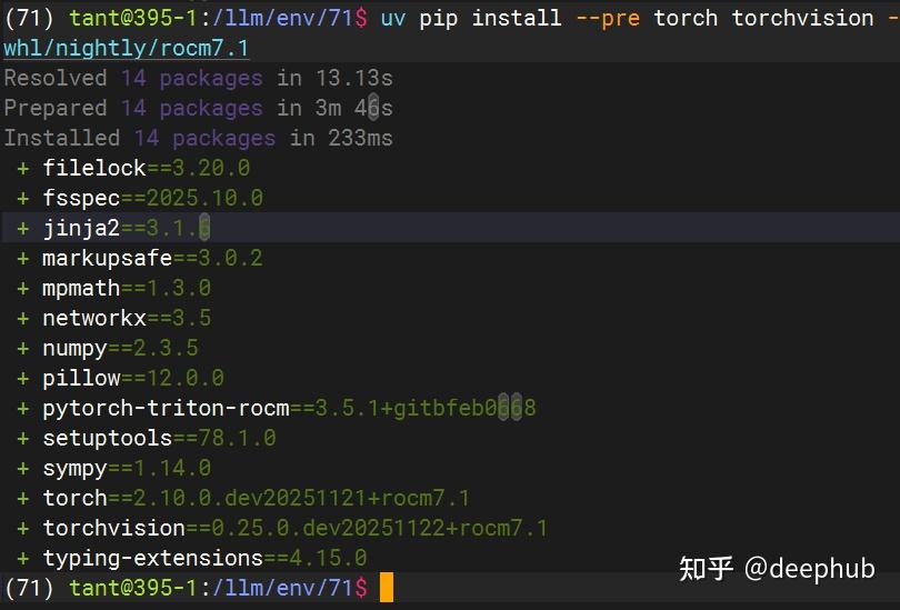 AMD AI MAX 395 平台 PyTorch 、Triton 、Flash Attention部署指南 - 知乎