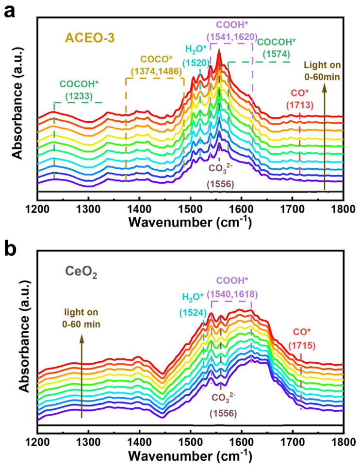 沈铸睿团队ACB：在微界面处通过Au-O-Ce位点将CO₂高选择性光催化还原为乙烷 - 知乎