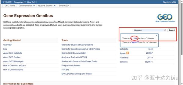 如何使用 GEO 数据库，以及怎样筛选适合自己的数据集 - 知乎
