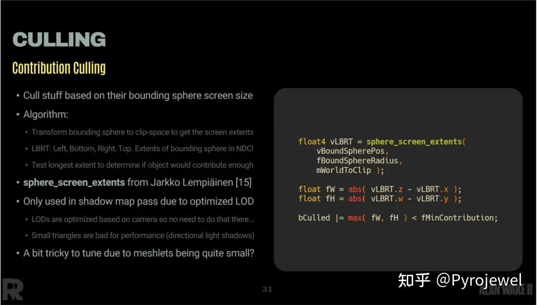 《心灵杀手2》基于Mesh Shader的GPU-Driven渲染 - 知乎