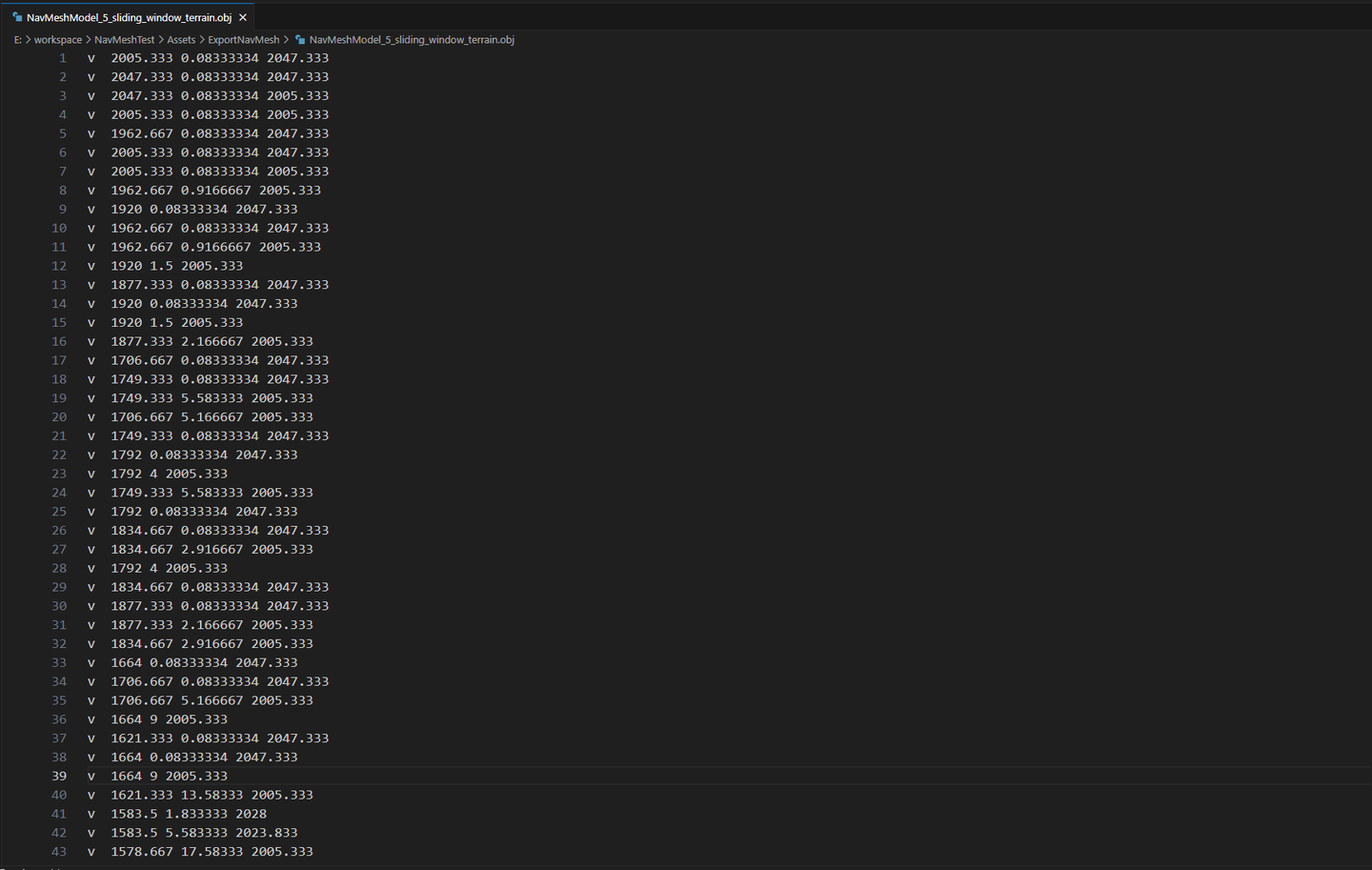 Unity 导出NavMesh数据并保存为.obj文件以及将.obj文件导入为NavMeshData的工具 - 知乎