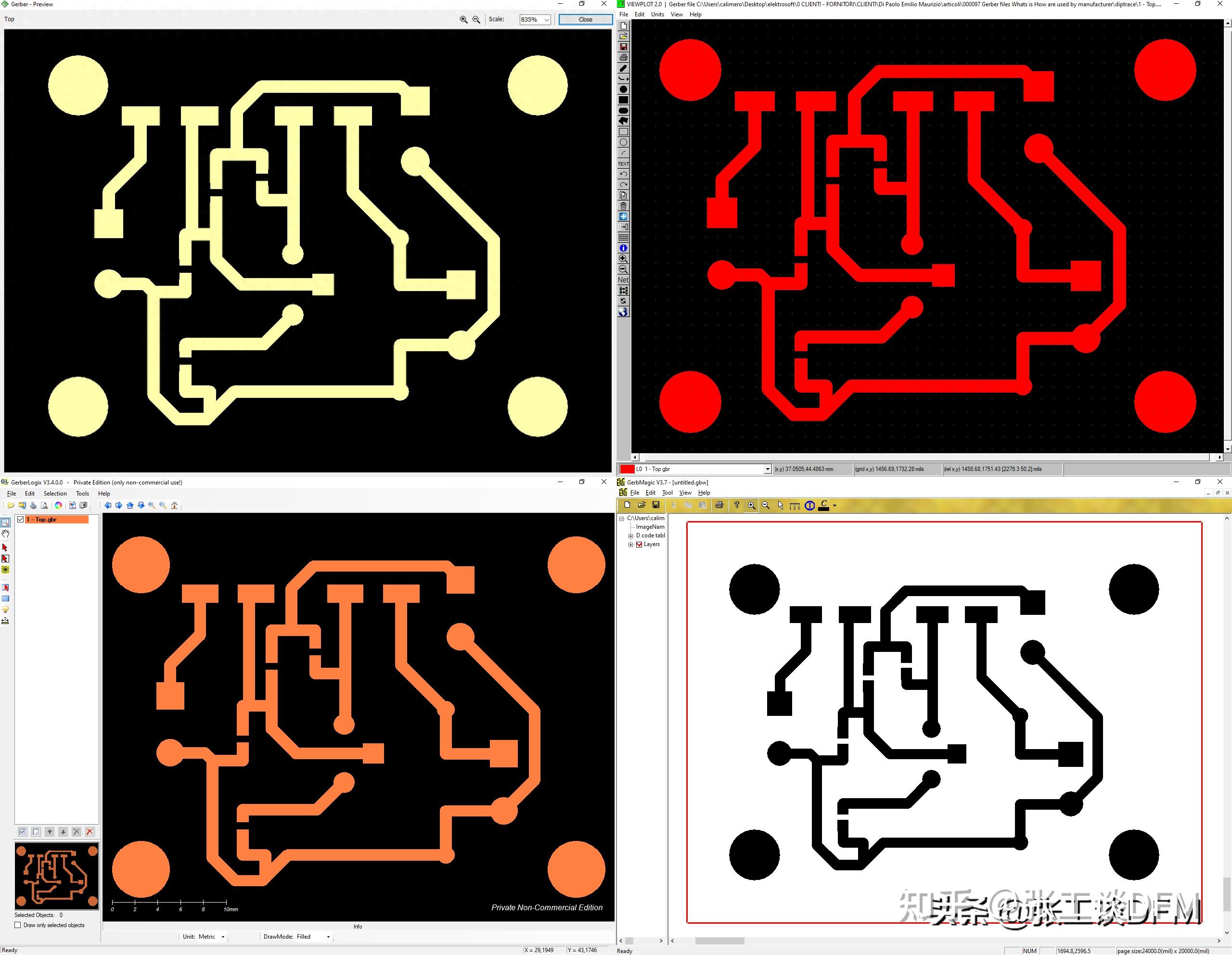 搞不懂 Gerber 文件就来看这一文，通俗易懂，一文带你轻松搞定 - 知乎