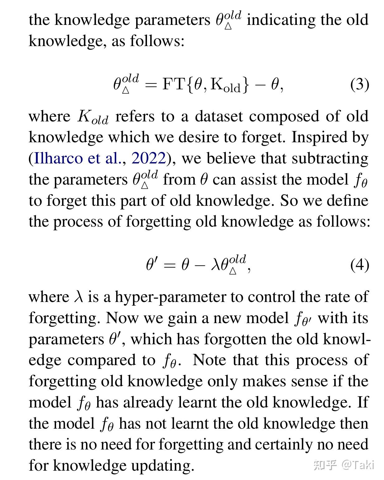 Forgetting before Learning: Utilizing Parametric Arithmetic for Knowledge Updating in LLM - 知乎