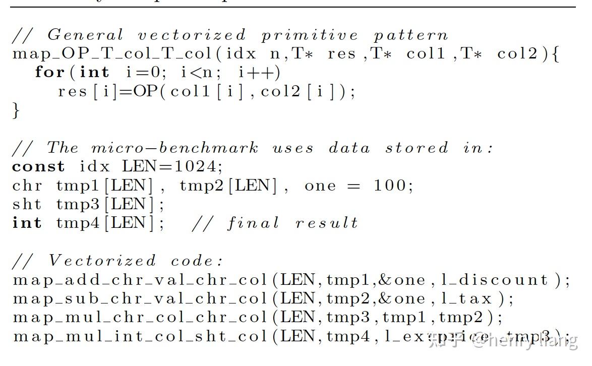 Vectorization vs. Compilation in Query Execution - 知乎