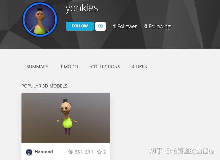 超可爱哈姆 hamood-3d模型 - 知乎