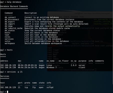 Metasploit数据库相关命令使用基础教程 - 知乎