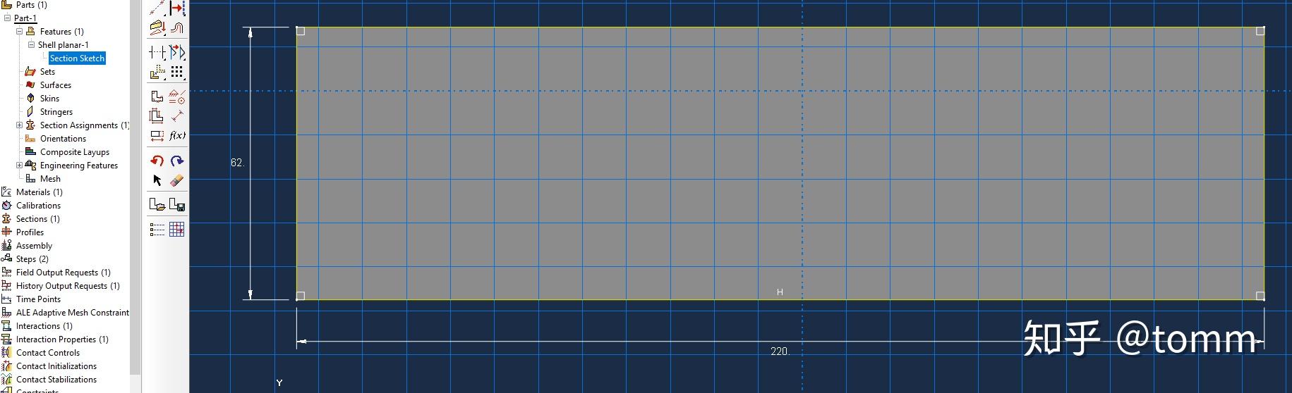 ABAQUS subroutine-Uinter入门案例 - 知乎