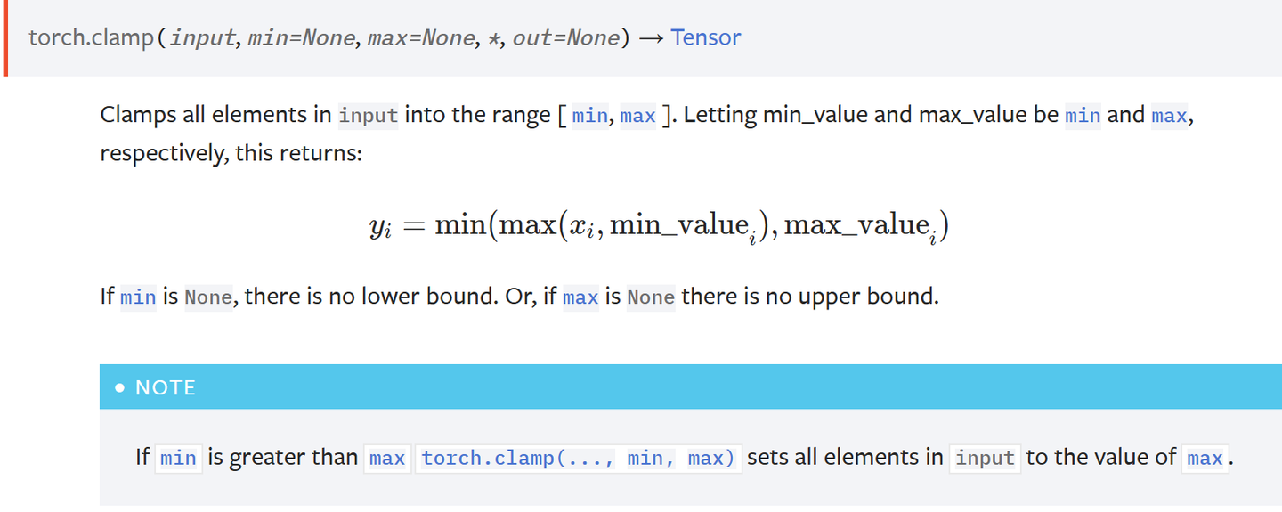 PyTorch学习：torch.clamp()和torch.clip() - 知乎