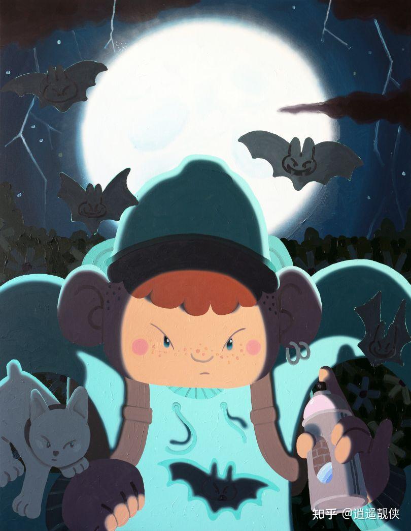 Imon Boy在新的个展中打破了涂鸦与美术之间的界限 - 知乎