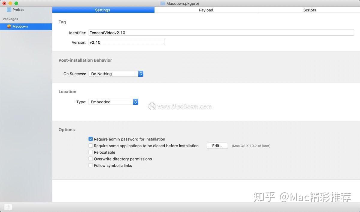 packages for Mac(专业的pkg安装包制作工具) - 知乎
