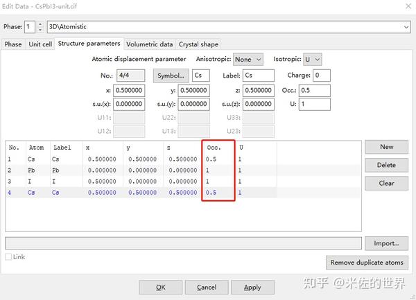 如何在VESTA同一原子中设置不同颜色 - 知乎