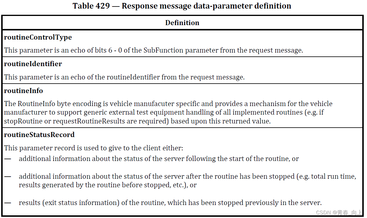 UDS - 14.2.1 RoutineControl (31) service - 知乎