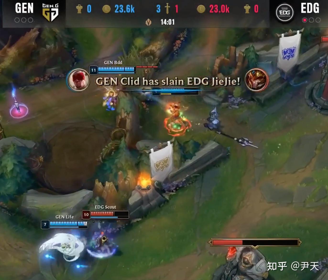 S11半决赛EDGvsGEN复盘：不破不立，骑士剑指巅峰！ - 知乎
