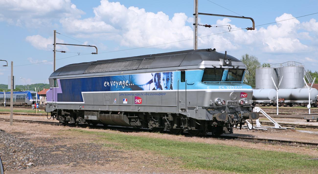 【科普】“破鼻子”法国国家铁路CC 72000型、CC 72100型和摩洛哥国家铁路DF 100型内燃机车（上篇） - 知乎