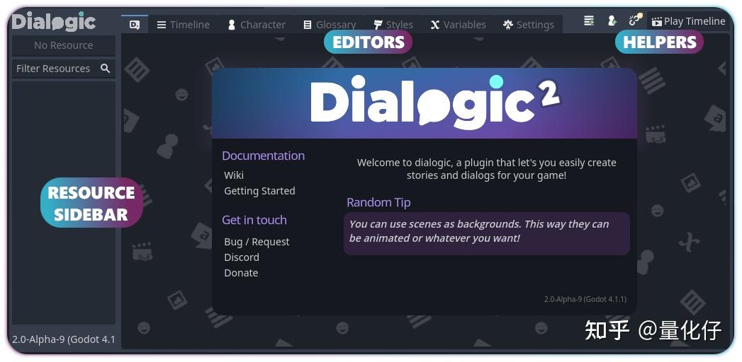 godot的dialogic插件:galgame游戏开发指南 - 知乎