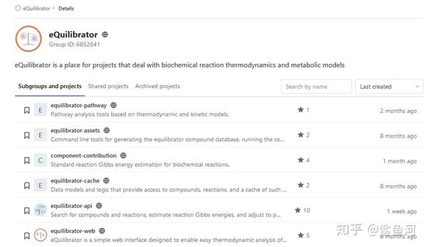 eQuilibrator:生化热力学分析工具 - 知乎