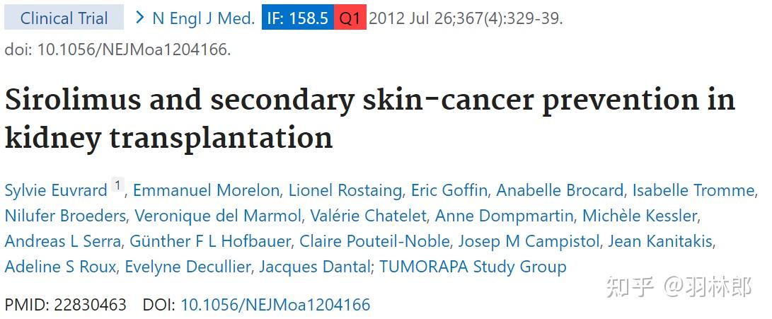 西罗莫司（雷帕鸣） - 知乎
