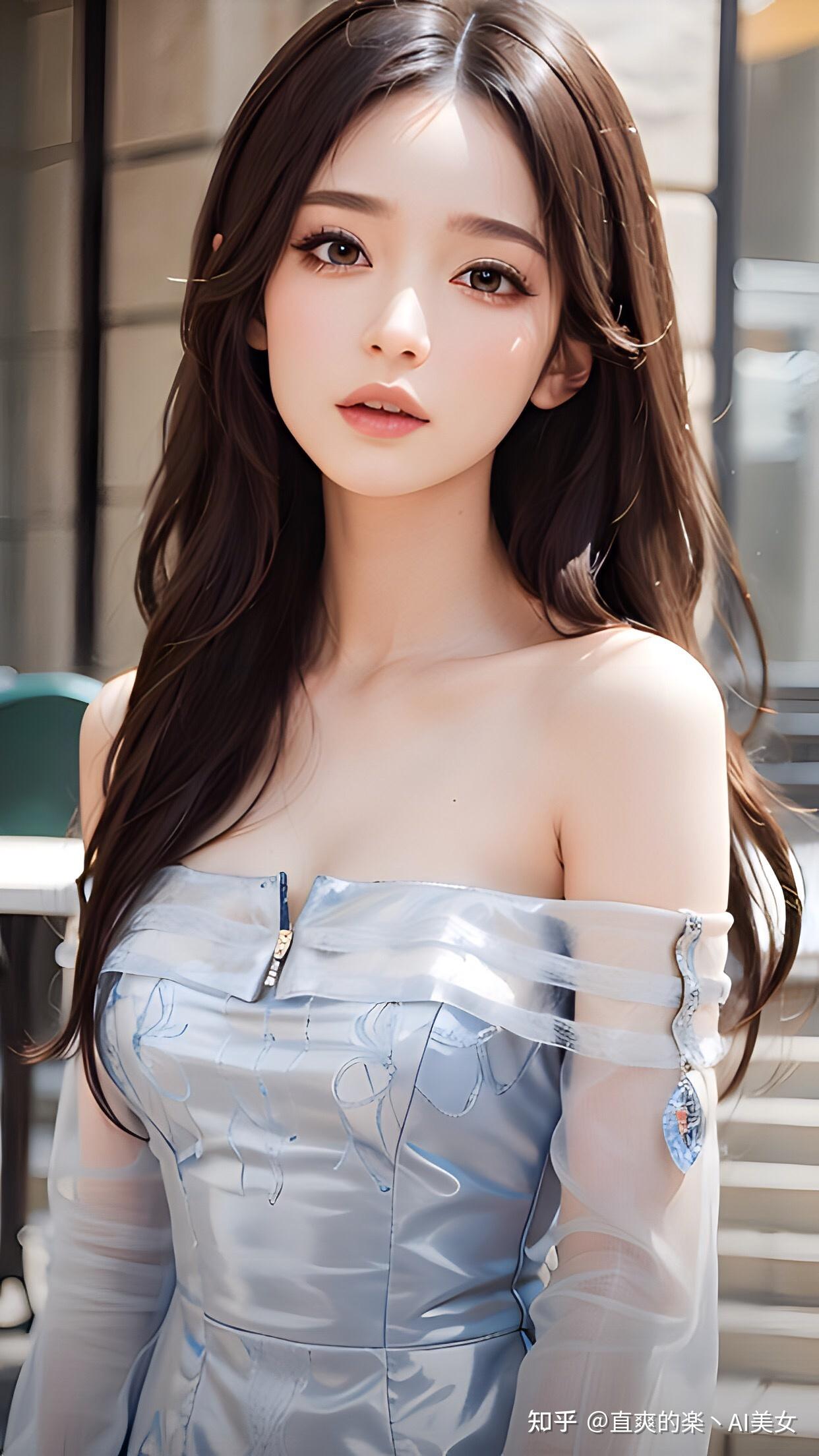 Ai美女绘画【第四期】 知乎