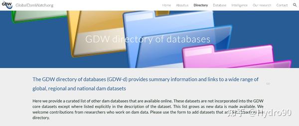 Global Dam Watch（全球大坝数据库）介绍及下载 - 知乎