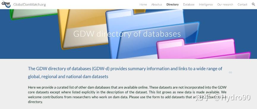 Global Dam Watch（全球大坝数据库）介绍及下载 - 知乎