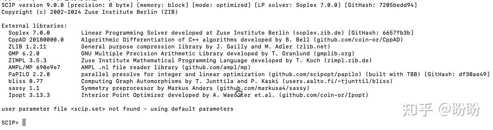 MacOS 安装SCIP求解器和PySCIPOpt包 - 知乎