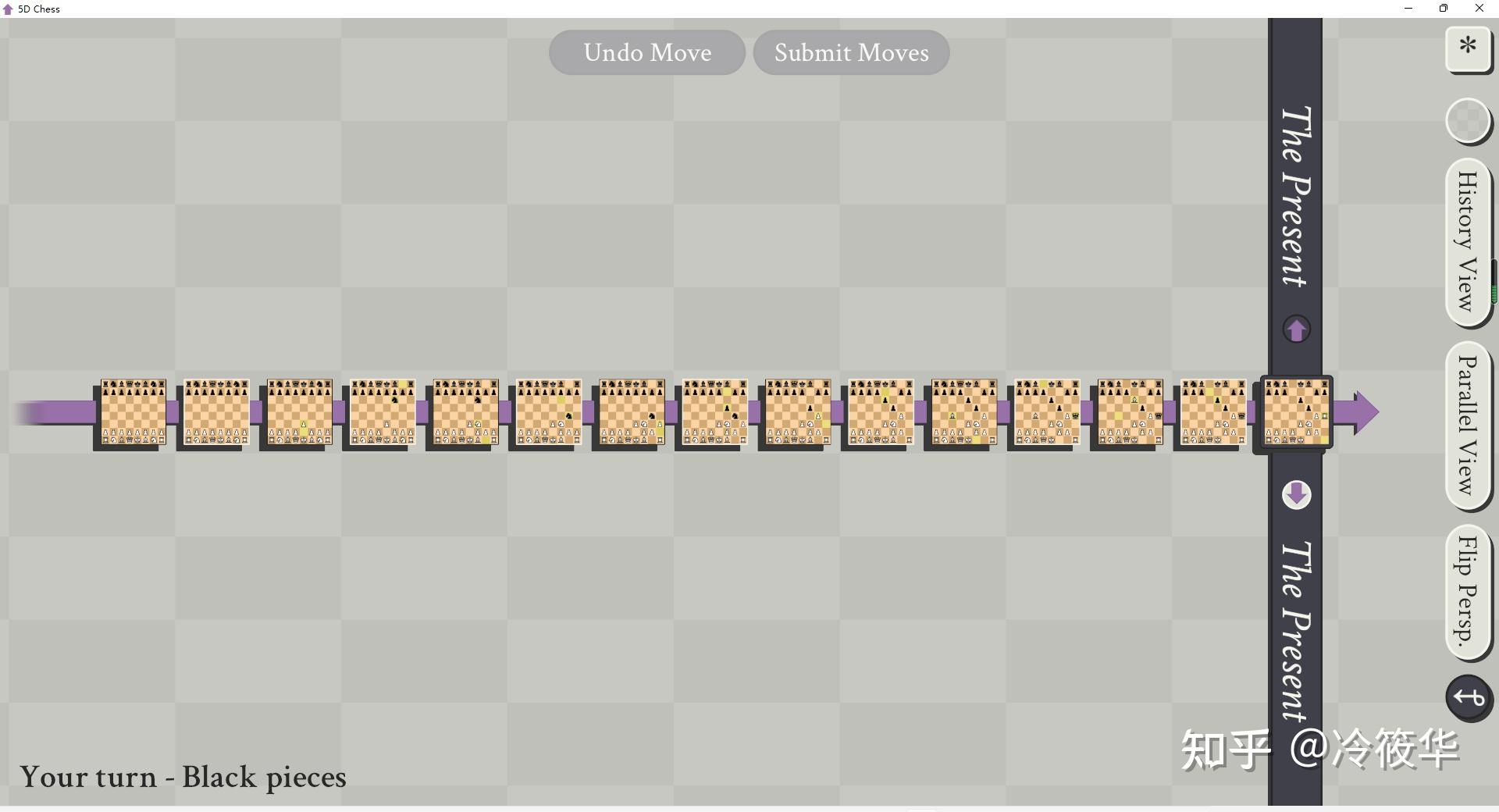 【5d chess】e3-Nf6-Nf3-Ng4开局详解 - 知乎