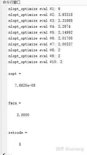 Matlab集成NLopt避坑指南 - 知乎