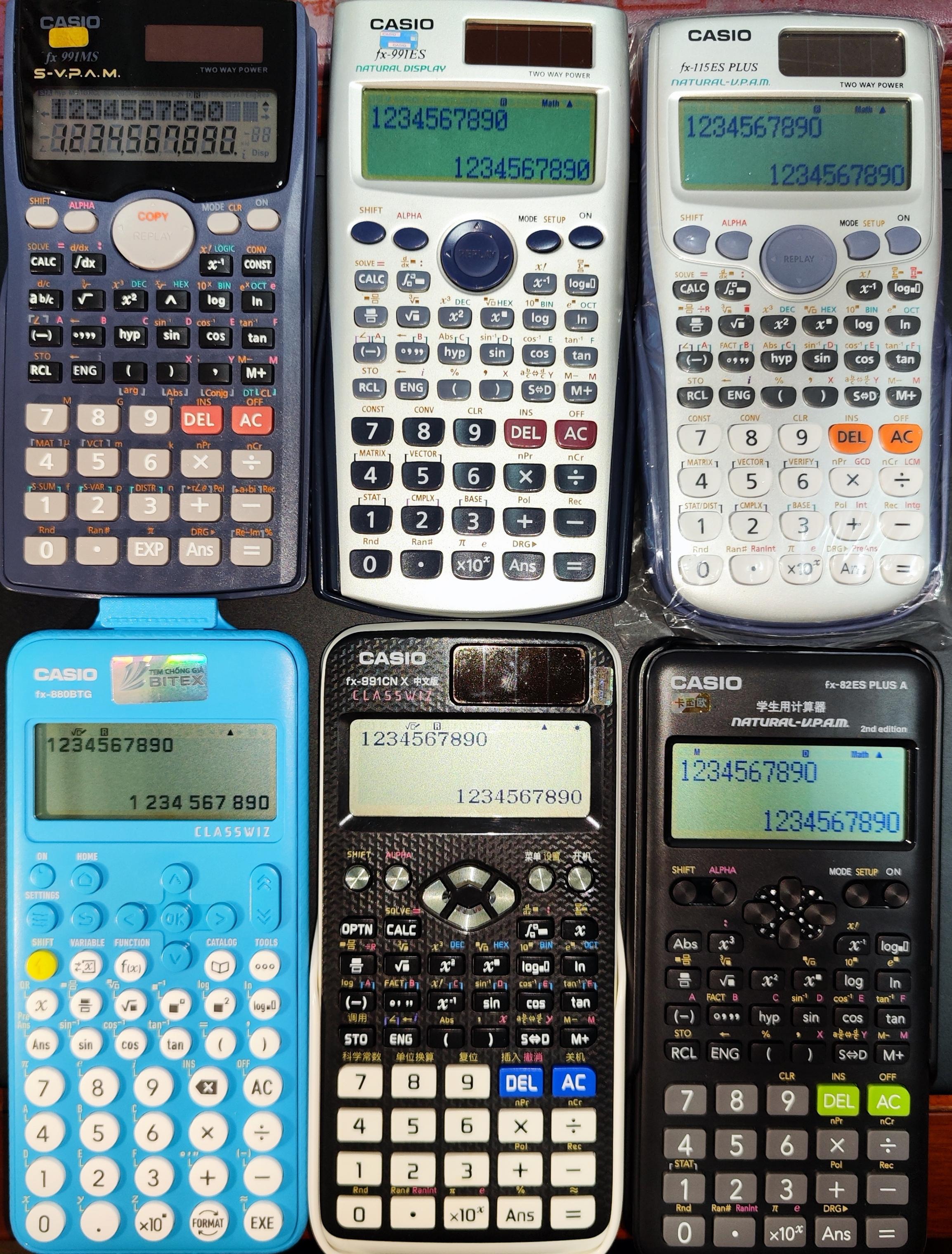 卡西欧最新科学计算器classwiz II系列简单介绍，将取代991CNX - 知乎