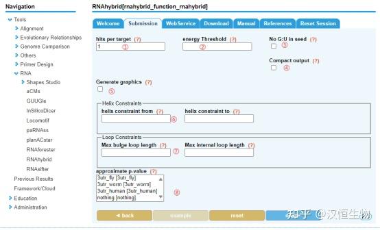 常用网站介绍——BiBiServ预测mir与靶基因结合位点 - 知乎