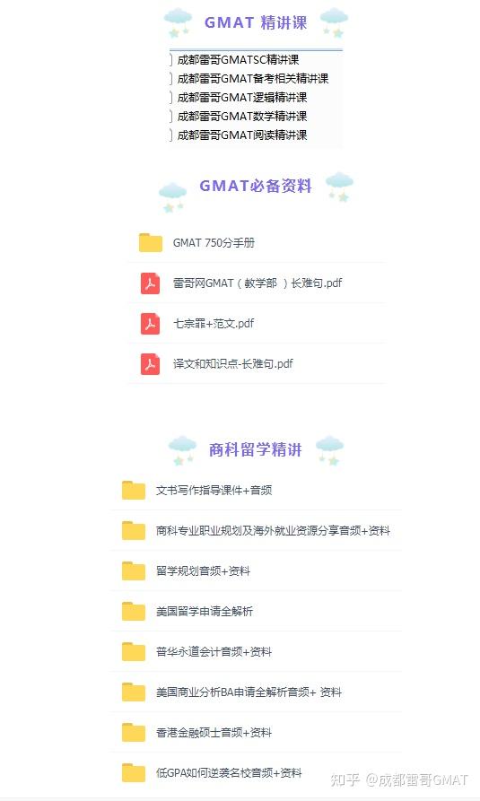 520礼包|2025新版GMAT全套必备资料包，等待你的查收！ - 知乎