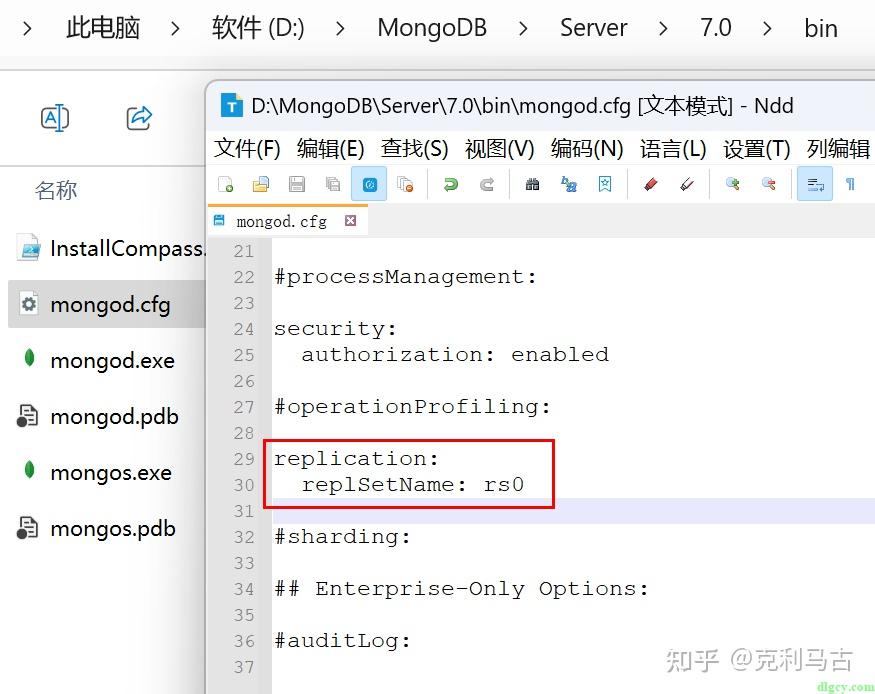 MongoDB 安装、设置密码、开启事务支持 - 知乎
