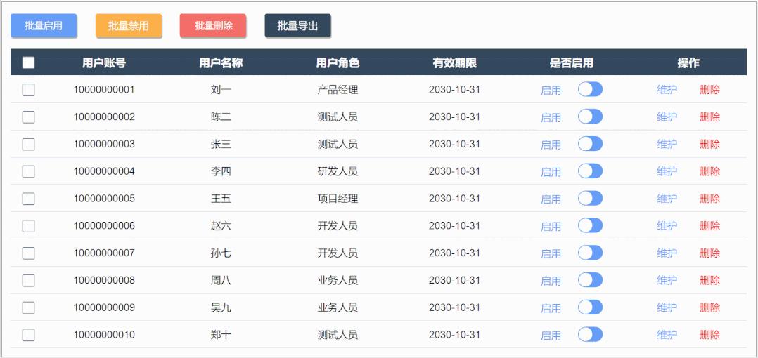 【Axure教程】多选和批量操作的表格模板 - 知乎