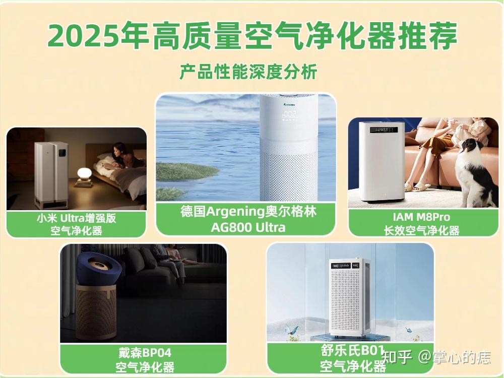 2025年618选前必看：5款高质量空气净化器，产品性能深度分析，奥尔格林、小米、IAM、戴森、舒乐氏哪款空气净化器到底谁更适合家用除醛 - 知乎