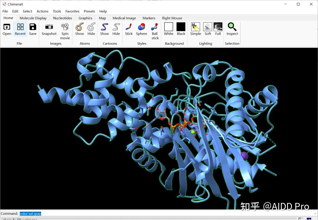 ChimeraX使用教程【05】酶活性位点的展示 - 知乎