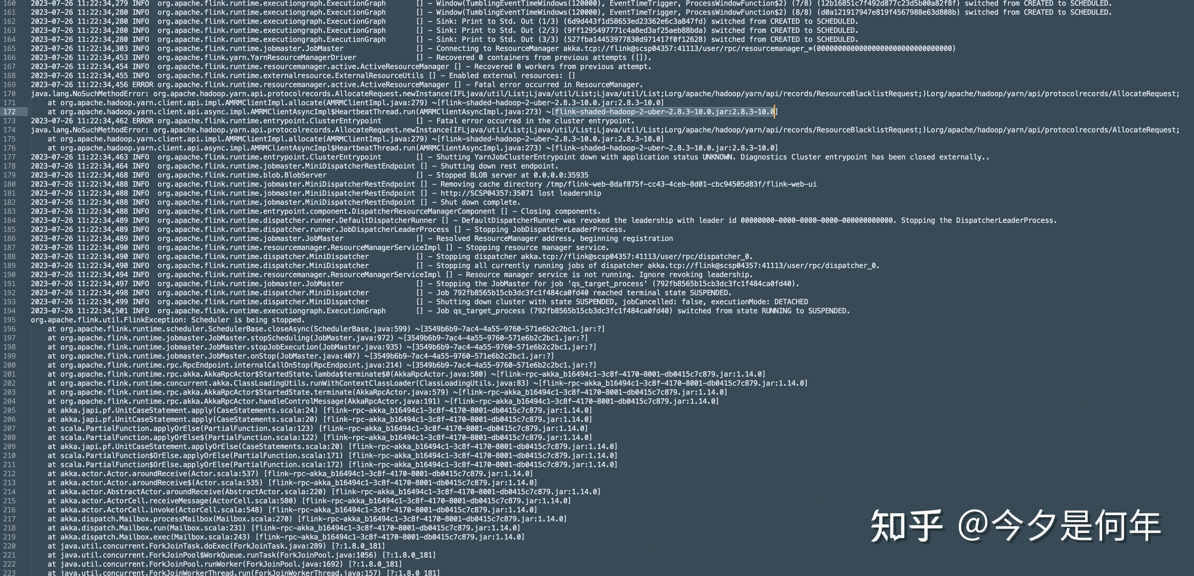 排查生产上flink的jobmanager启动失败问题 - 知乎
