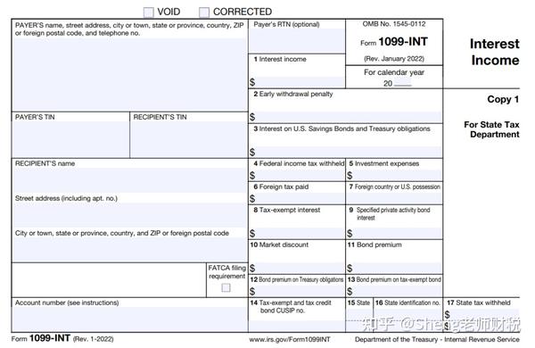 「美国报税季」1099表有哪些？怎么选择？ - 知乎