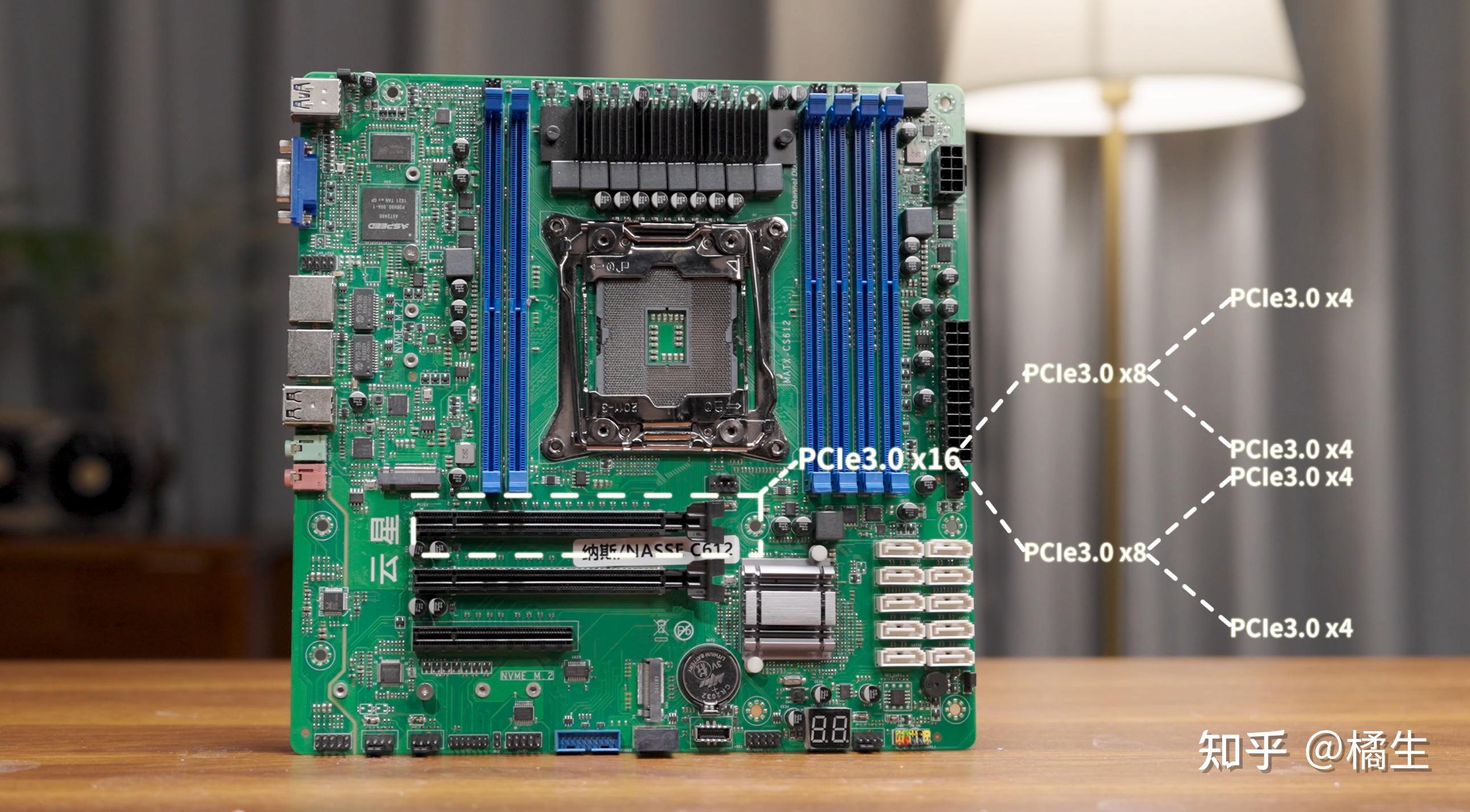 X99 NAS主板！带BMC 10 SATA PCIE拆分！All in one的绝佳选择！？ - 知乎