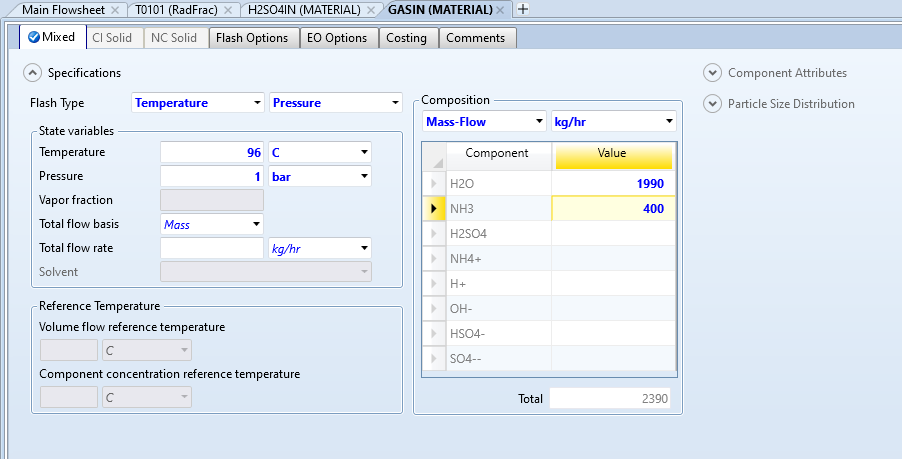 Aspen Plus模拟化学吸收：以硫酸吸收氨气为例（电解质向导的使用） - 知乎