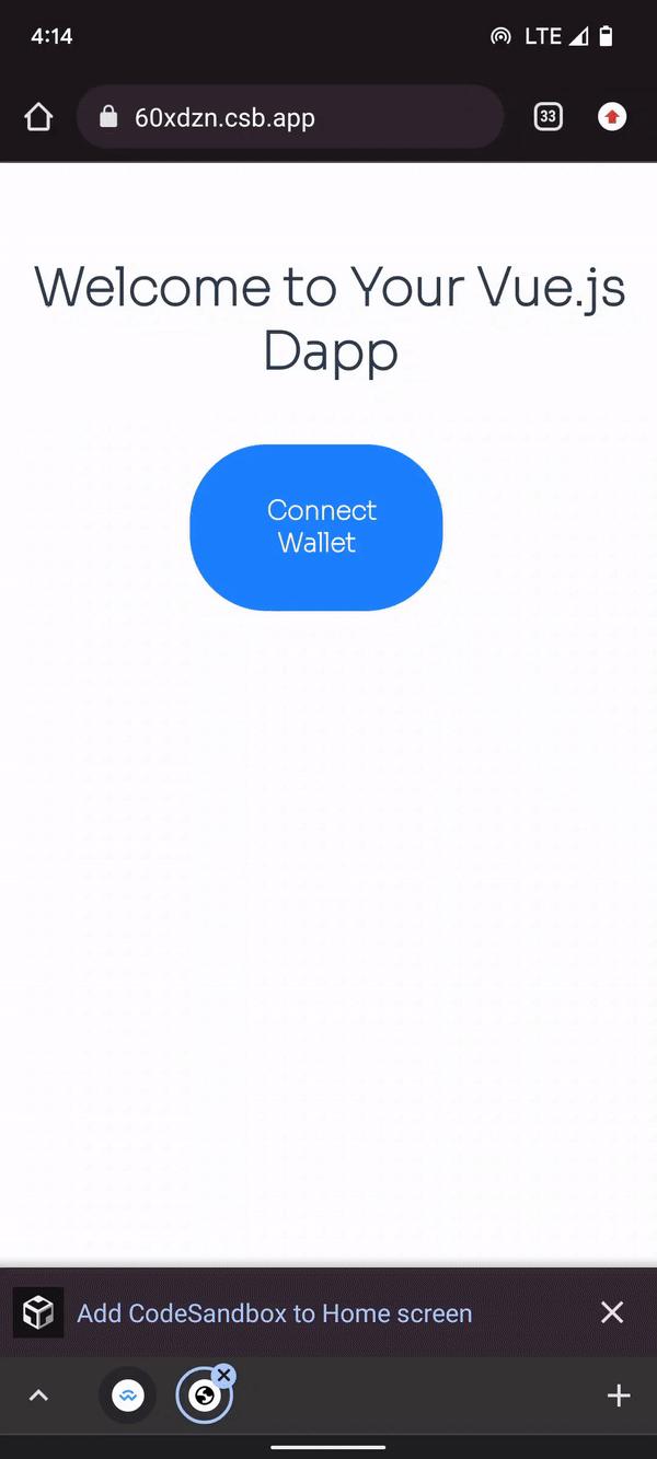 将WalletConnect集成到Vue.js DApps中 - 知乎
