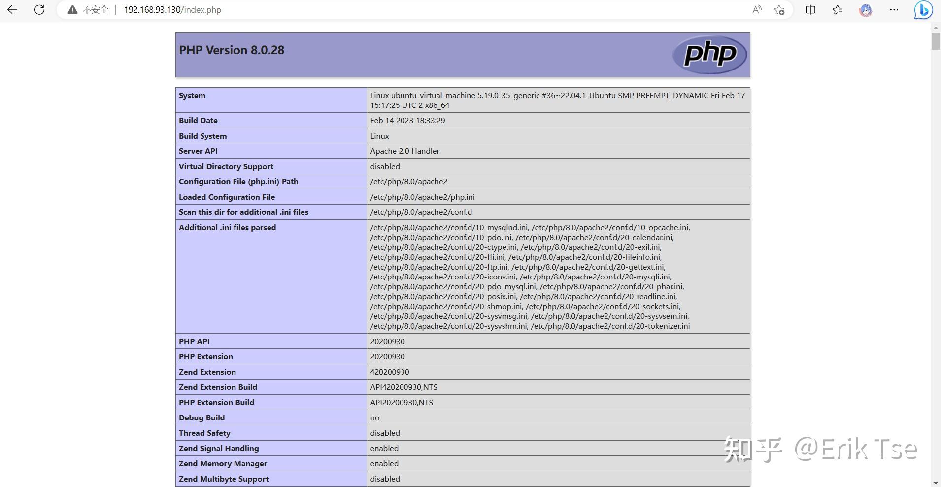 【超详细】Ubuntu 20.04 安装 Apache+PHP网页环境 图文教程，常见问题和解决方案 - 知乎