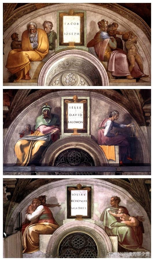 米开朗基罗和他创作的西斯廷礼拜堂天顶巨幅湿壁画《创世纪》大概内容及过程 - 知乎