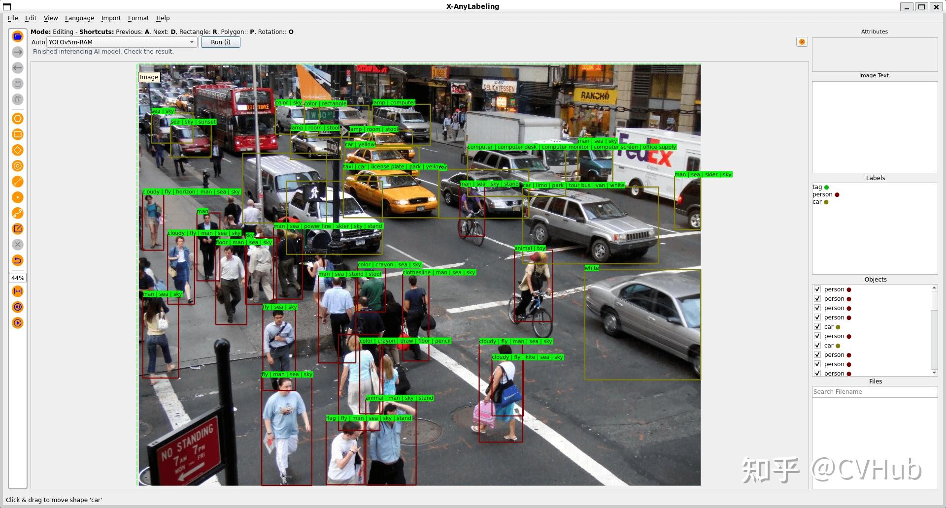 AI标注神器 X-AnyLabeling-v2.3.0 发布！支持YOLOv8旋转目标检测、EdgeSAM、RTMO等热门模型！ - 知乎