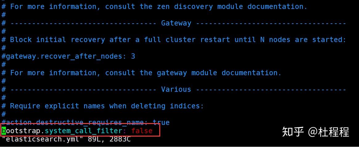 解决在安装elasticsearch时:linux不升级内核和启动elasticsearch时报错 知乎 6083