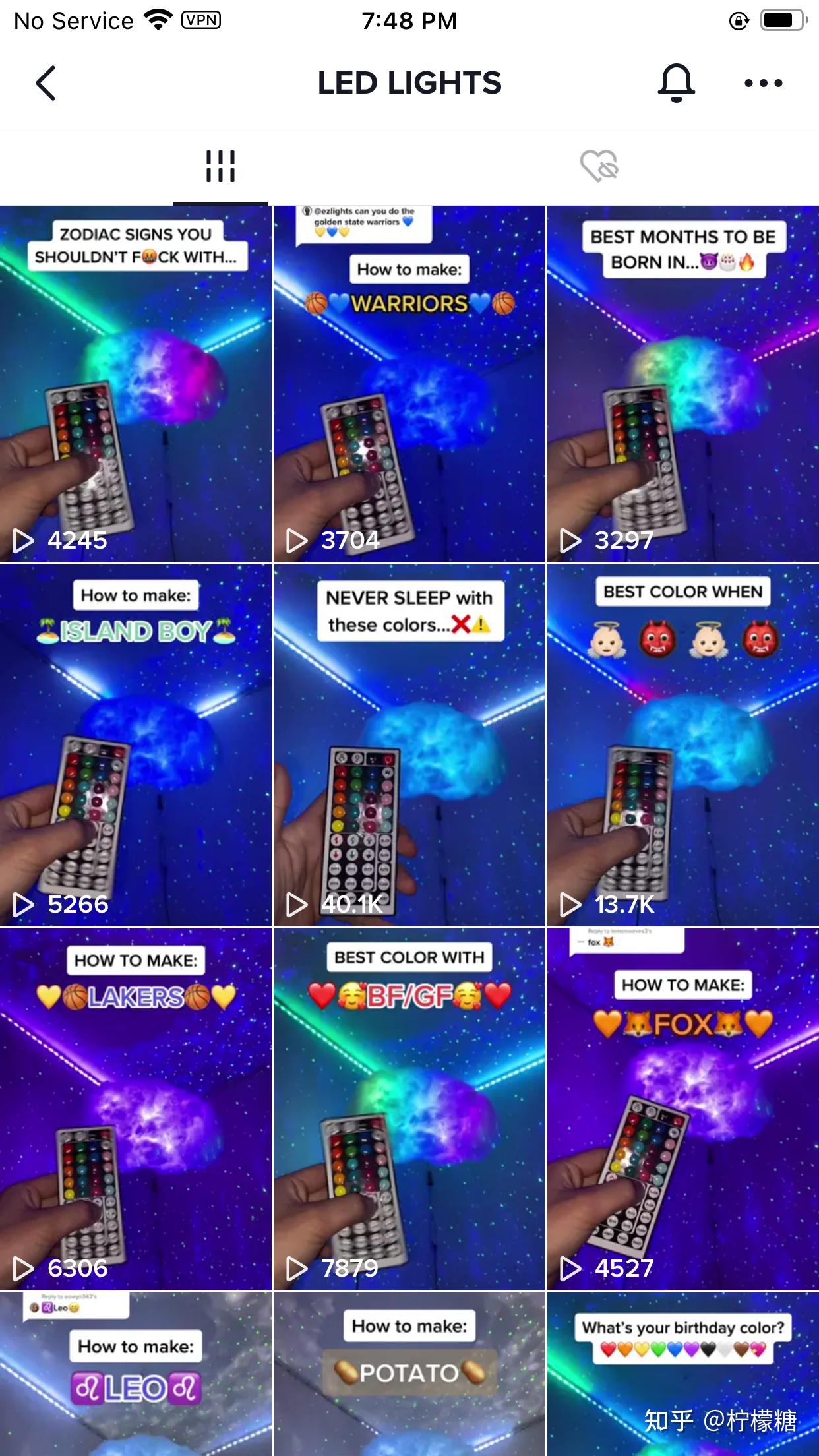 Tik Tok爆款案例分析|卖个LED灯就能够实现月入过万美金？？？？？？ - 知乎