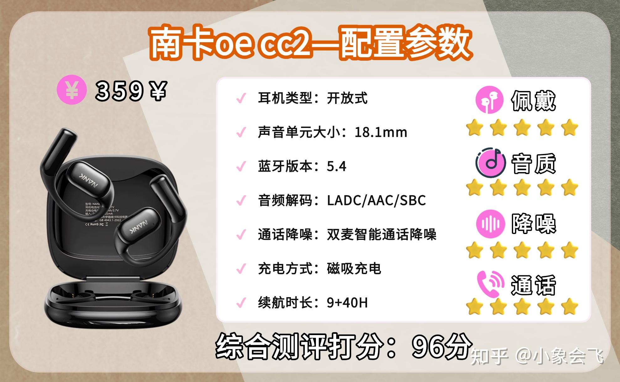 全网最真实测评！斥巨资购入十余款开放式蓝牙耳机，哪款才是真正的王者？2025年618南卡/华为/小米/开石使用感受大公开！ - 知乎