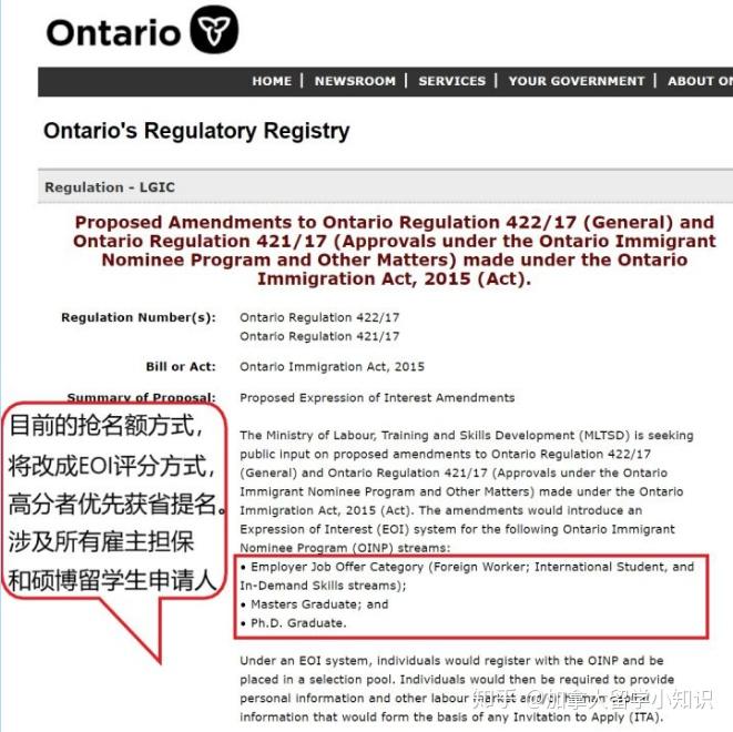 安省雇主担保移民 “ONIP” - 知乎