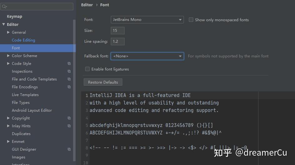 idea 配置详解 （二） 之editor - 知乎