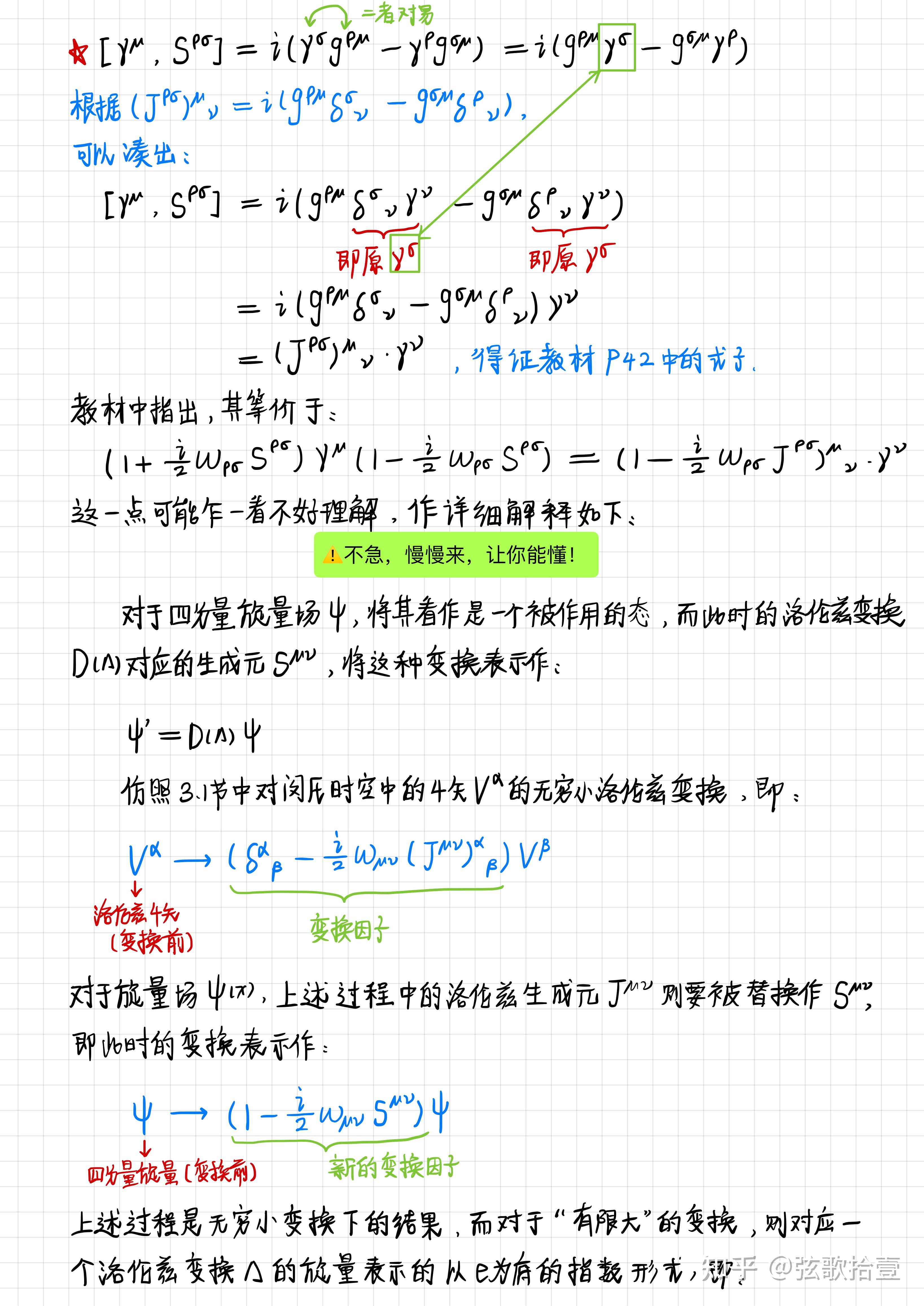 Peskin《量子场论导论》入门级精细手写笔记（教材同步笔记）3.2 The Dirac Equation. - 知乎