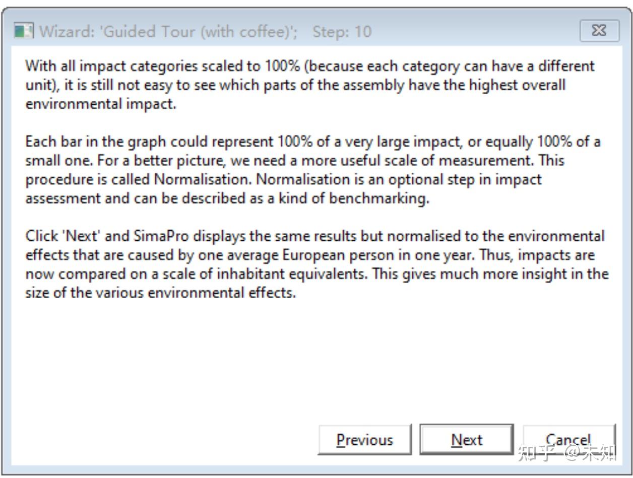 第一课为SimaPro的基本特征 - 知乎