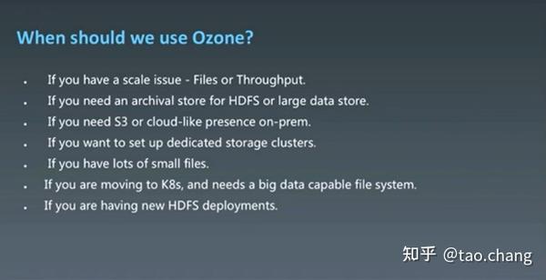 Apache OZone介绍 - 知乎